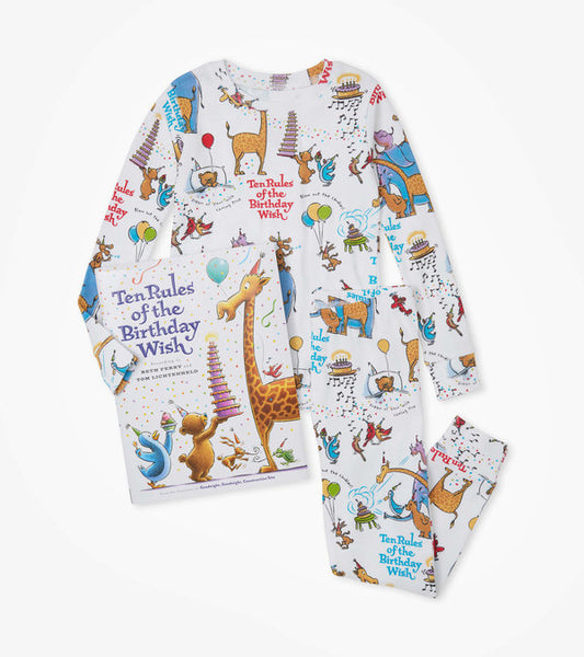 10 Rules of the Birthday Wish Pajama/ Book Set – Snips and Snails